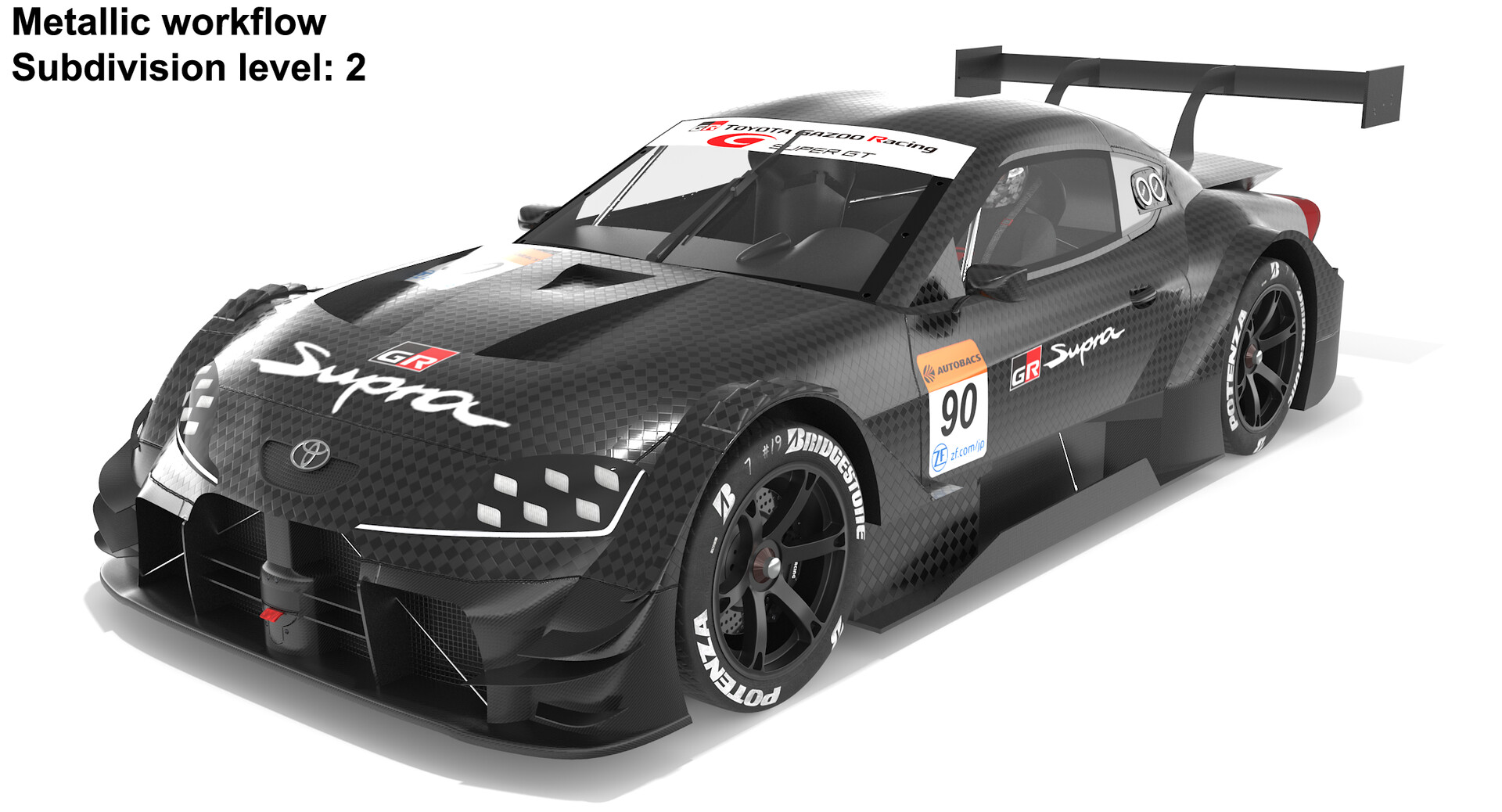 RaceArt by S_and_O - 3D model Toyota GR Supra Super GT