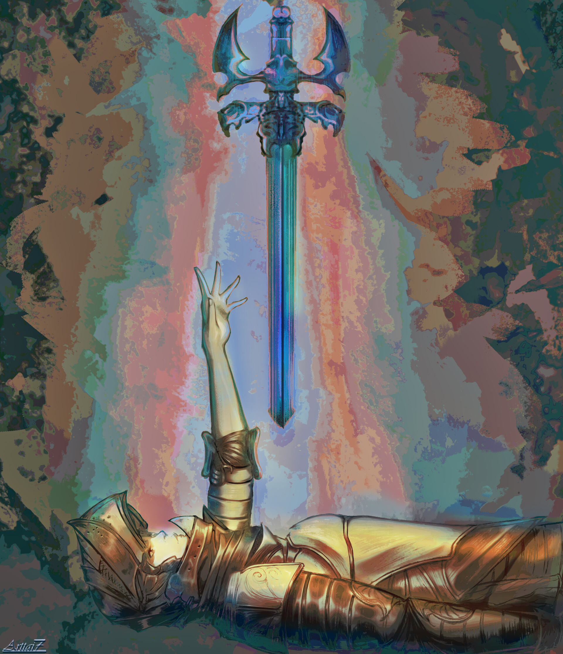 ArtStation - wounded soldier