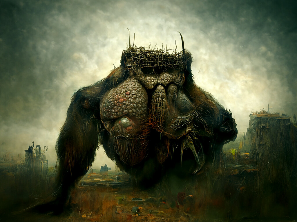 ArtStation - Hulkin Monster Mutant