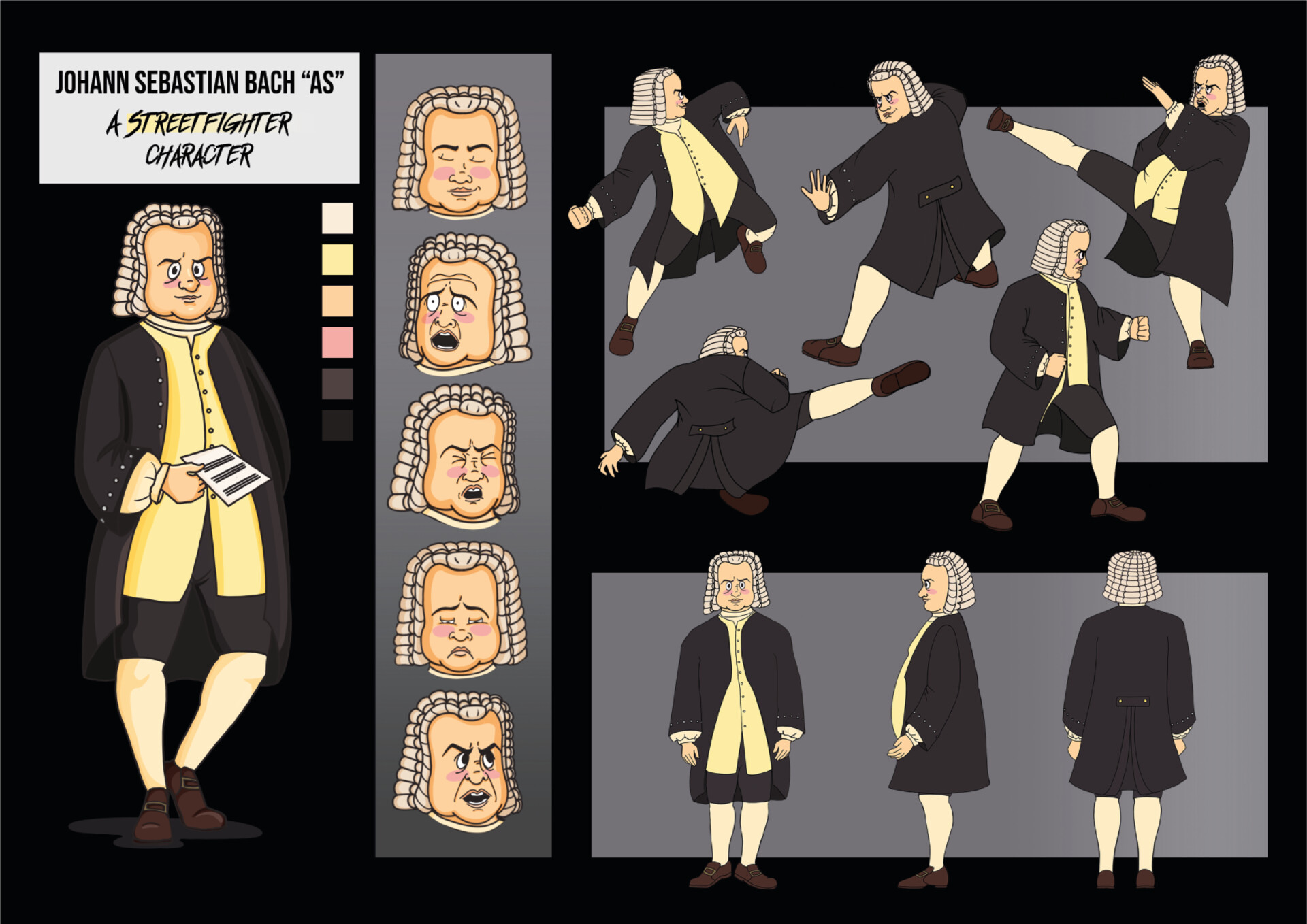 ArtStation - 2D Videogame Character Design