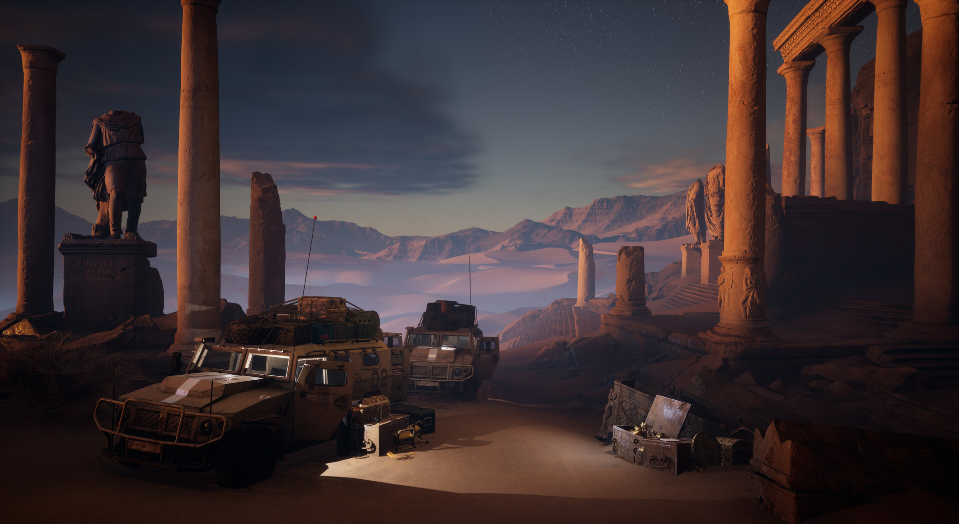 ArtStation - Desert treasure hunters