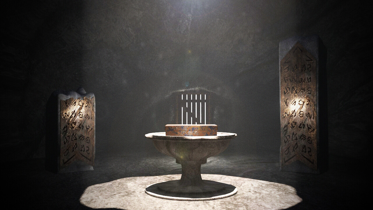 Marshall Kennedy - 3D Modeling - Cave Shrine