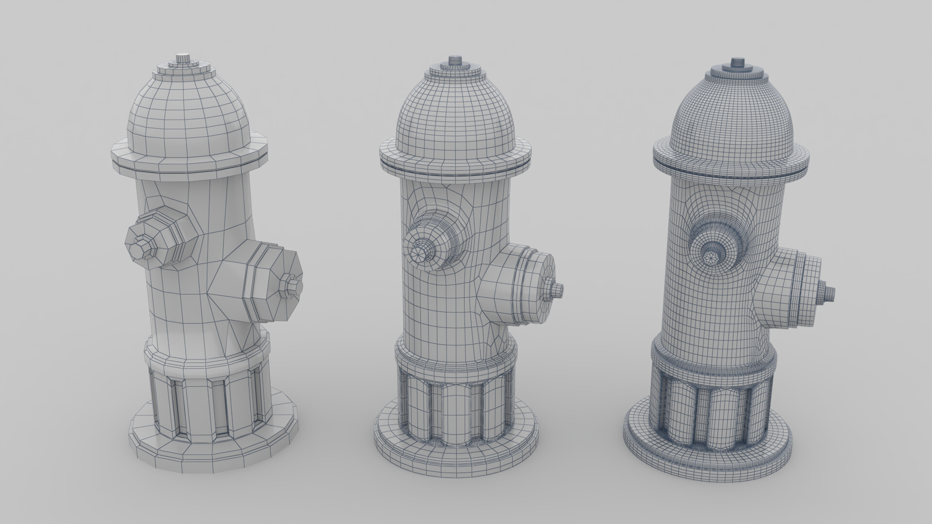 ArtStation - fire hydrant hard surface