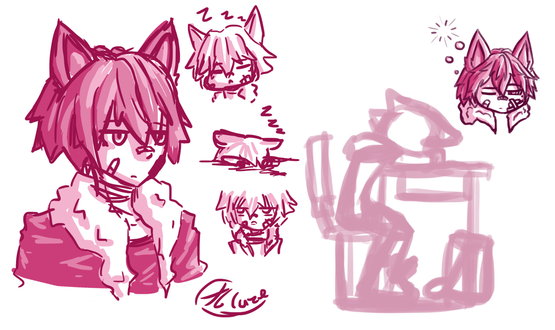 Océane SENDEN - Chara Design - Nyah Song