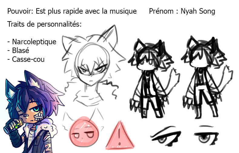 Océane SENDEN - Chara Design - Nyah Song