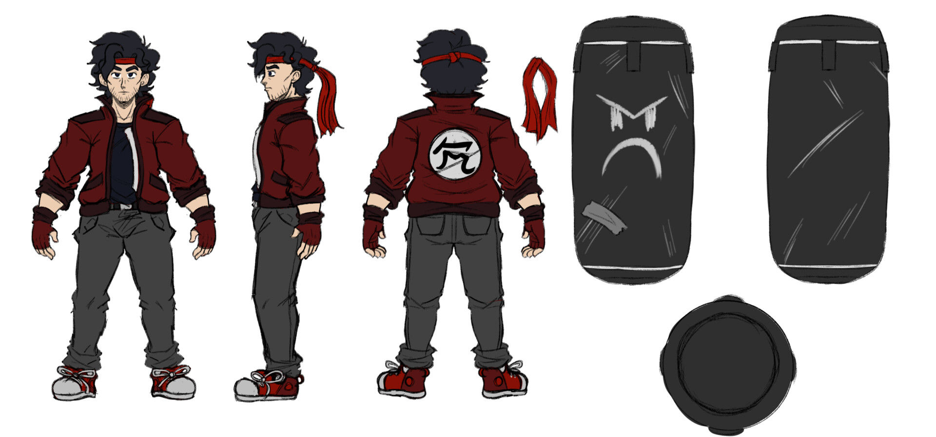 ArtStation - Character Design - Martial Artist (Year 2)