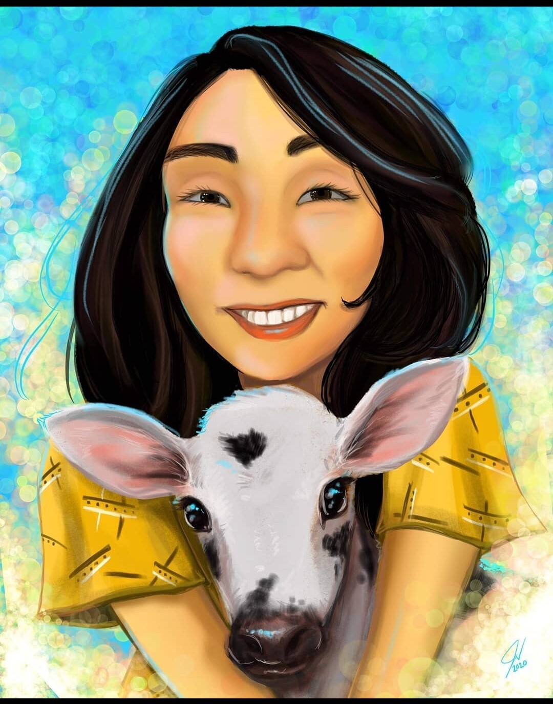 ArtStation - Companion Animal Portrait