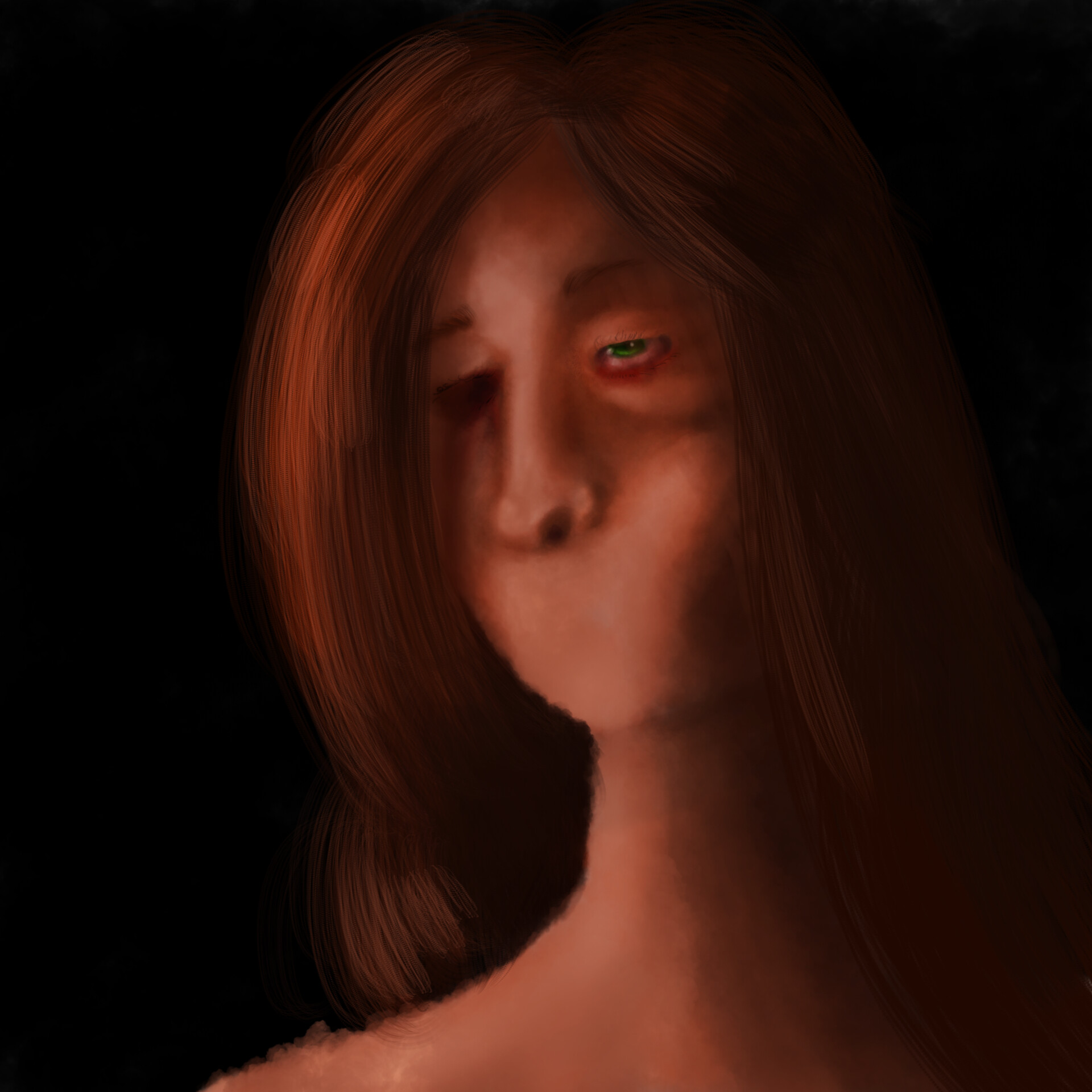 ArtStation - Portrait of A Ghost