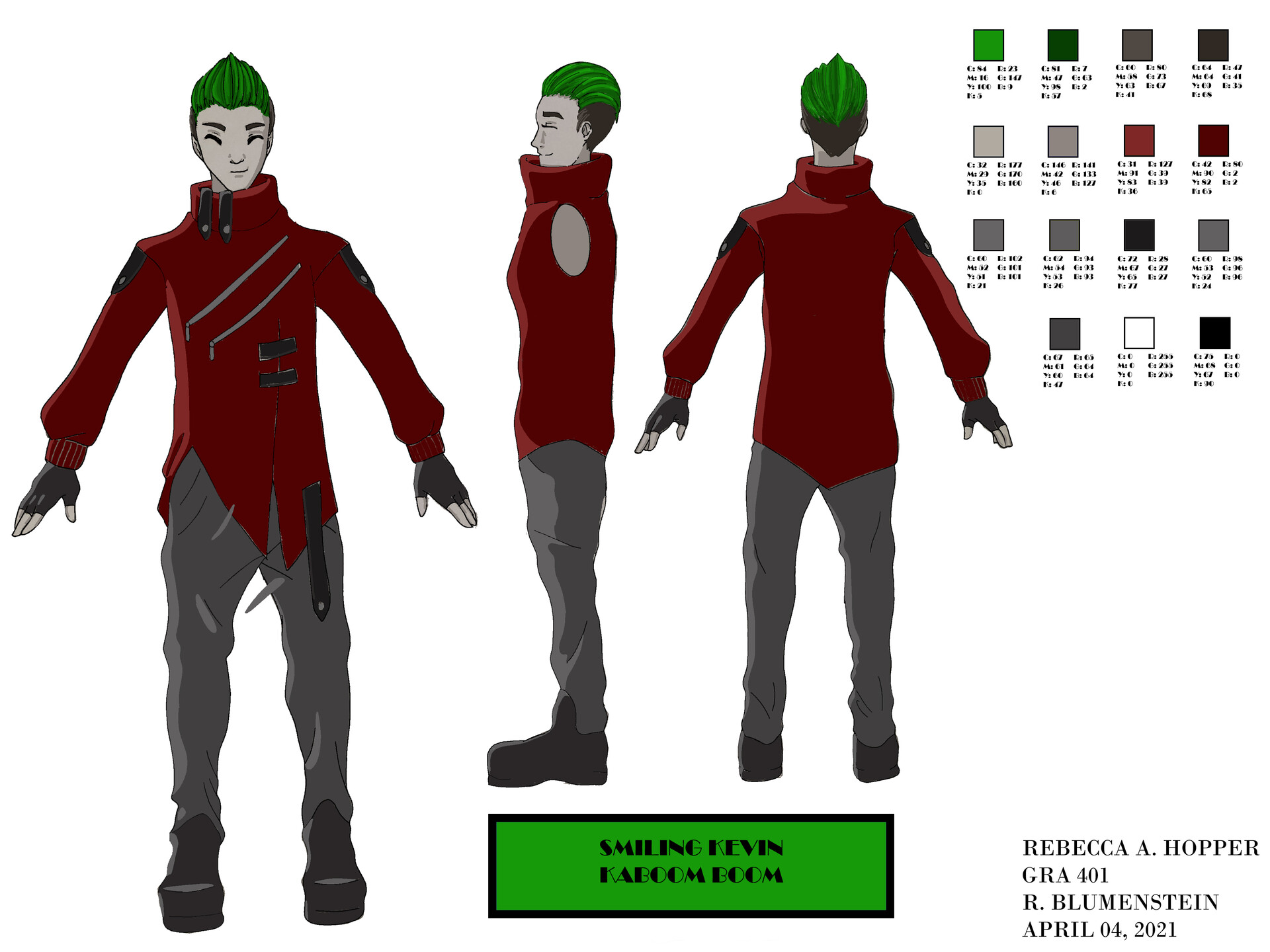 ArtStation - Smiling Kevin