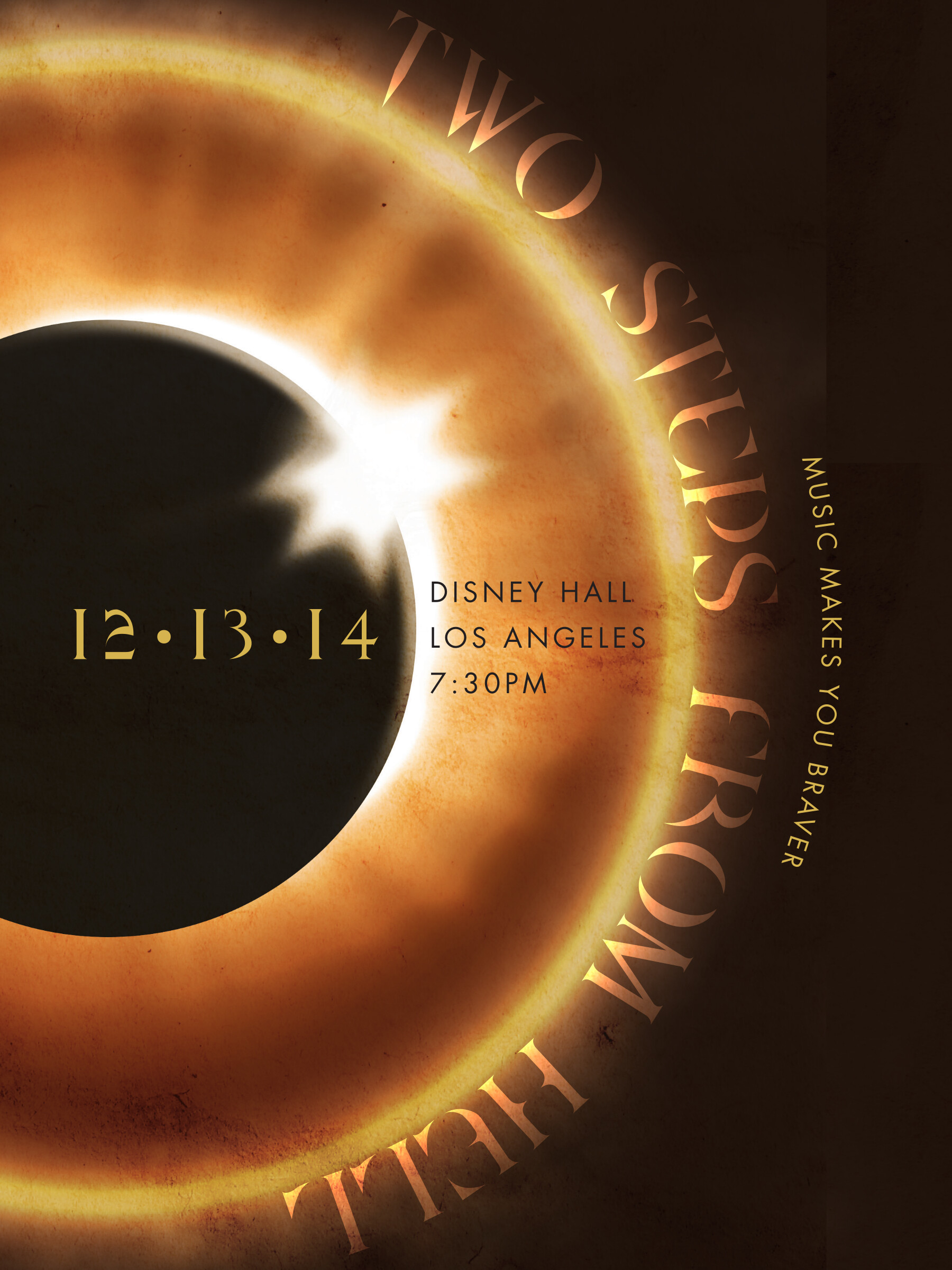 ArtStation - Two Steps From Hell concert poster