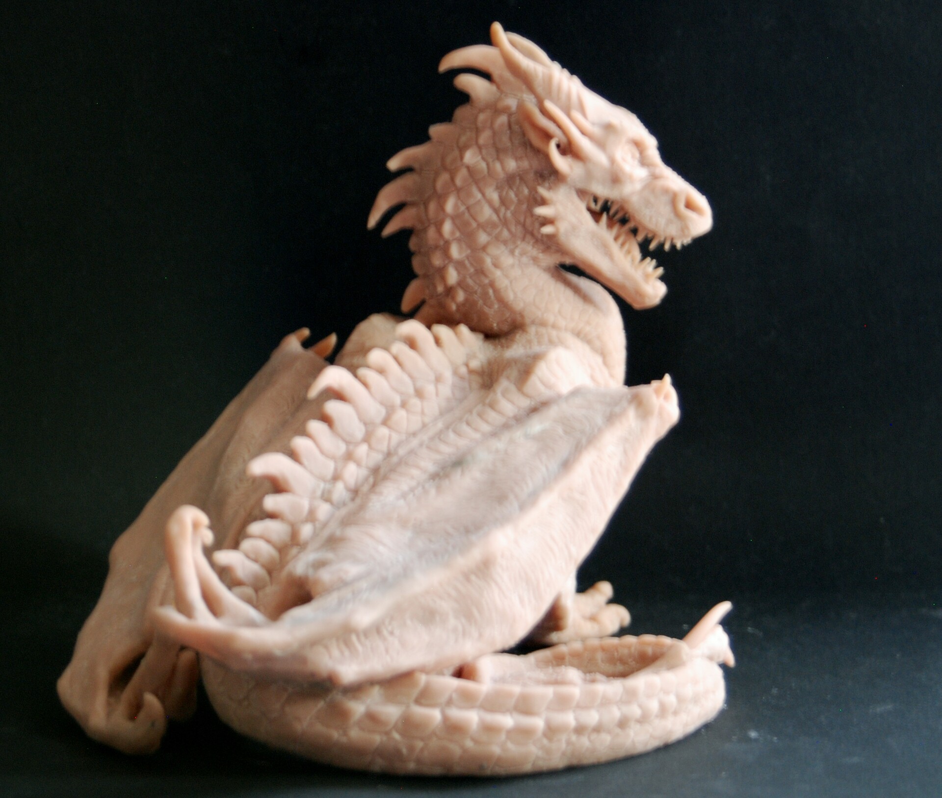 ArtStation - Polymer Clay Dragon