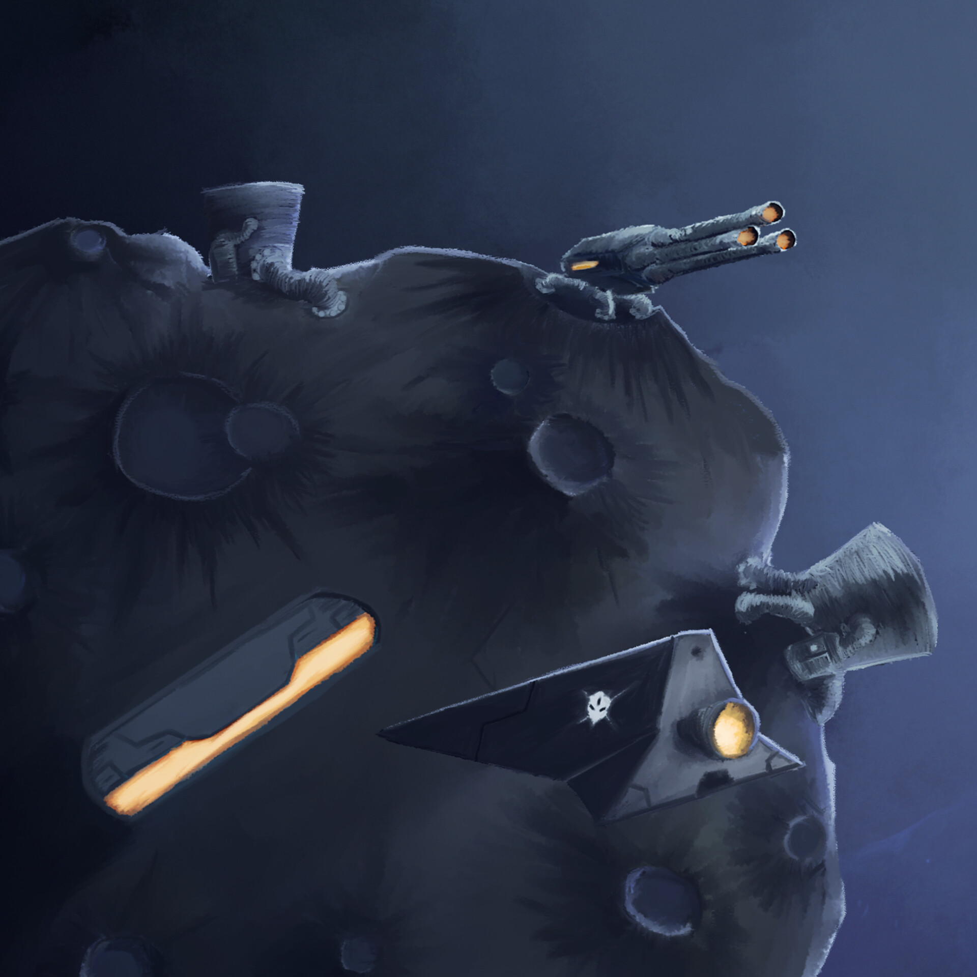 asteroid base concept