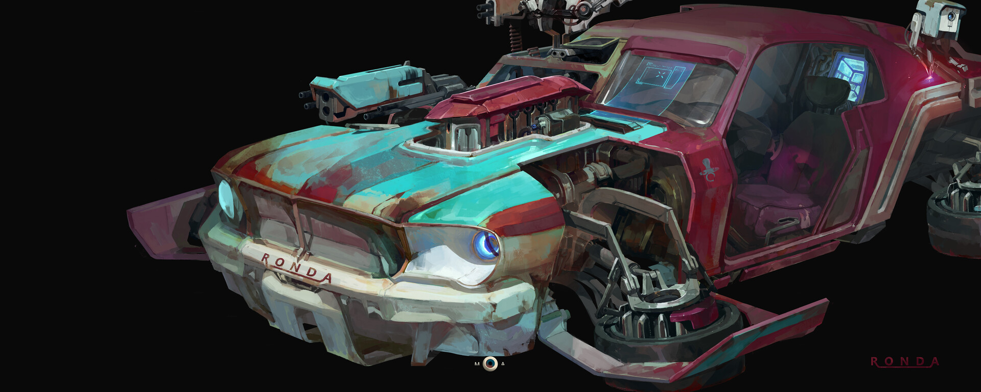 "RONDA", by Mosh Art : r/ImaginaryVehicles