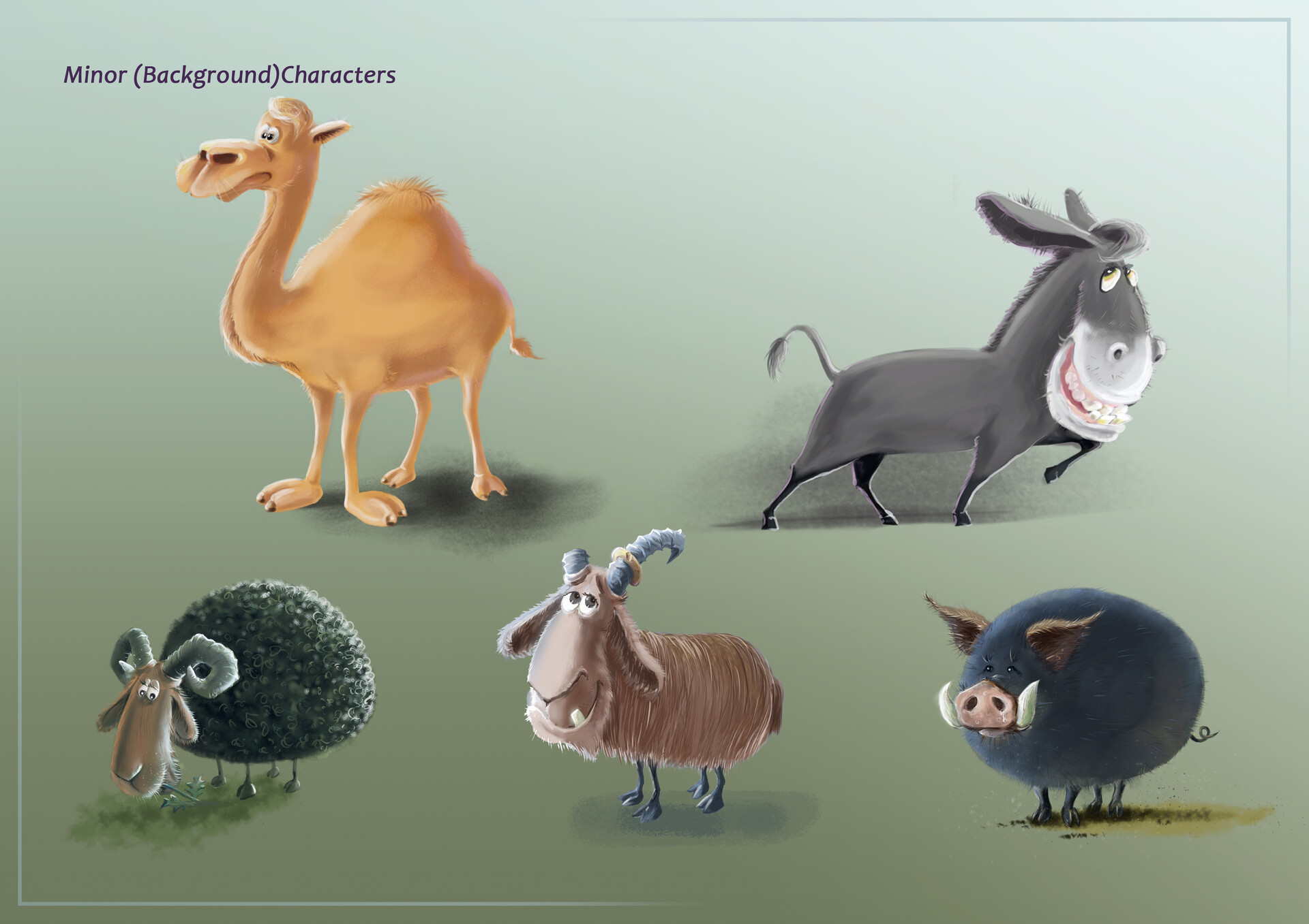 ArtStation - Cartoon Project