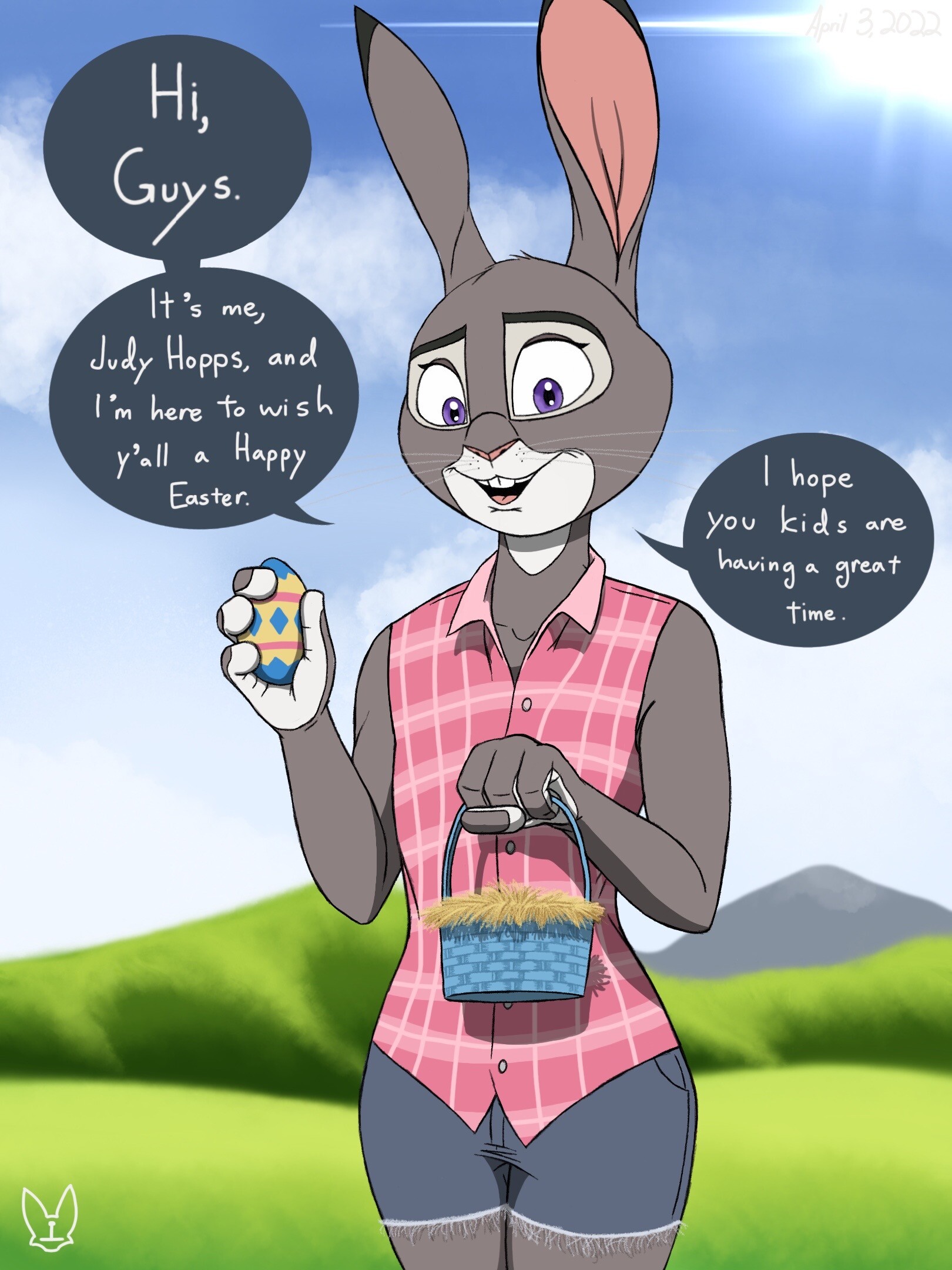 Artstation Judys Easter Message
