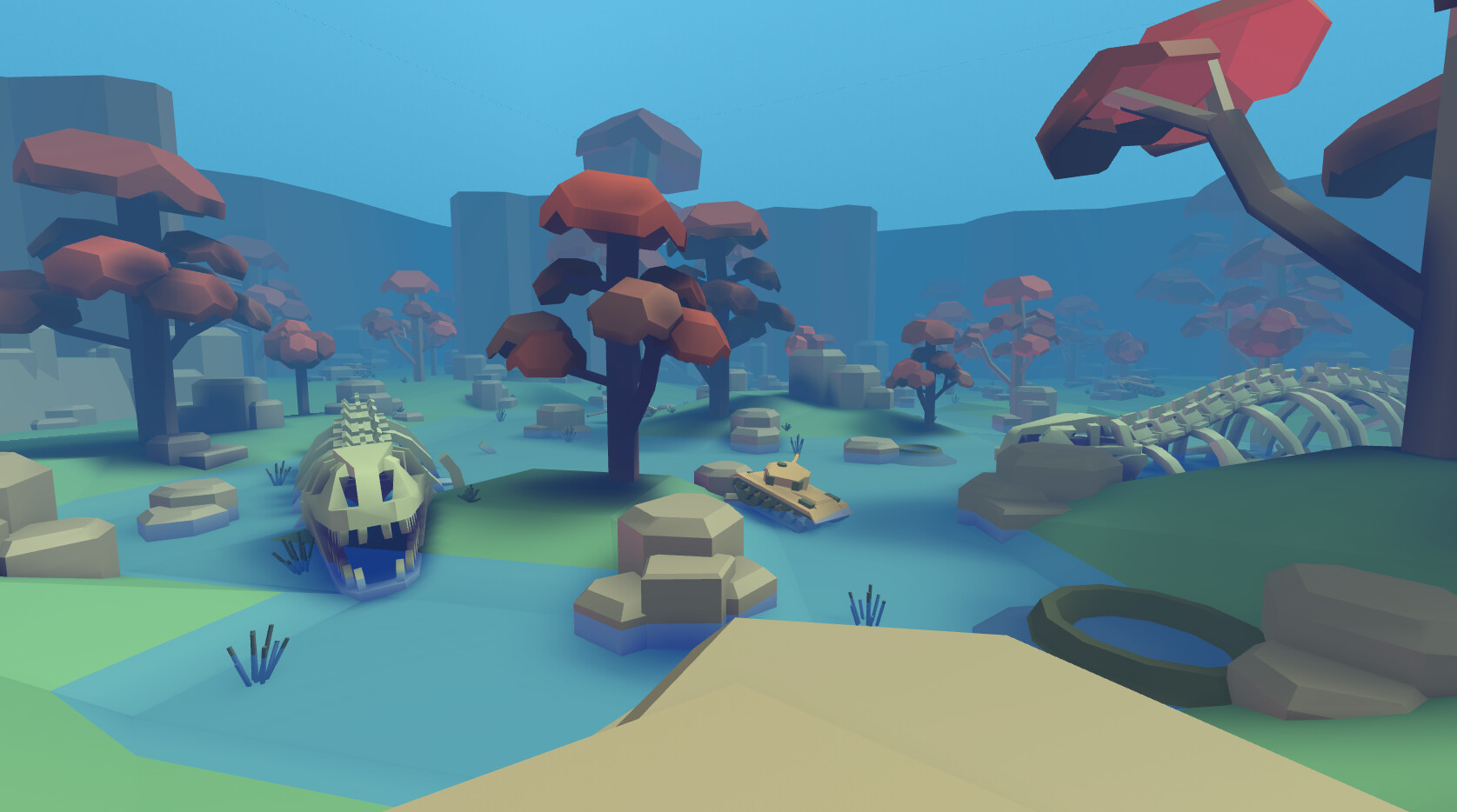 ArtStation - Polyguns Marsh Map