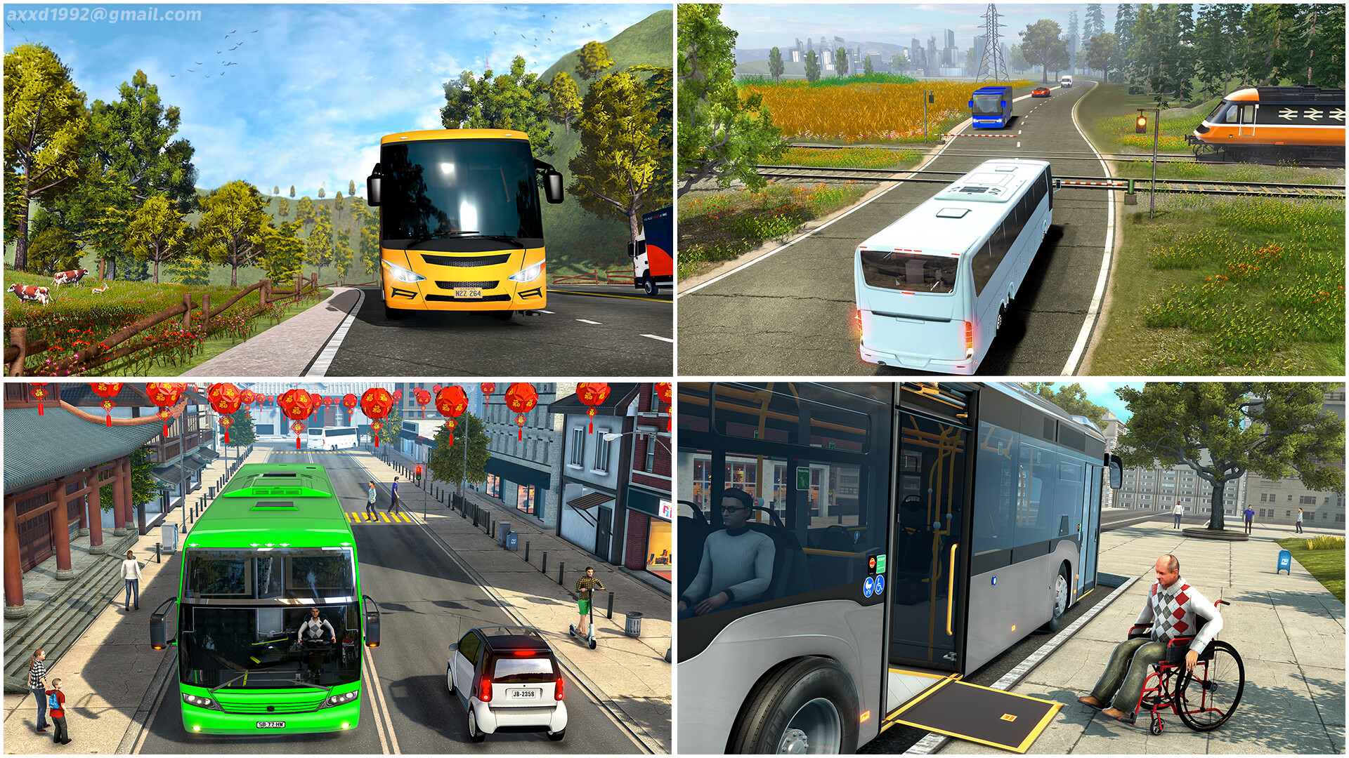 ArtStation - Bus simulation v1