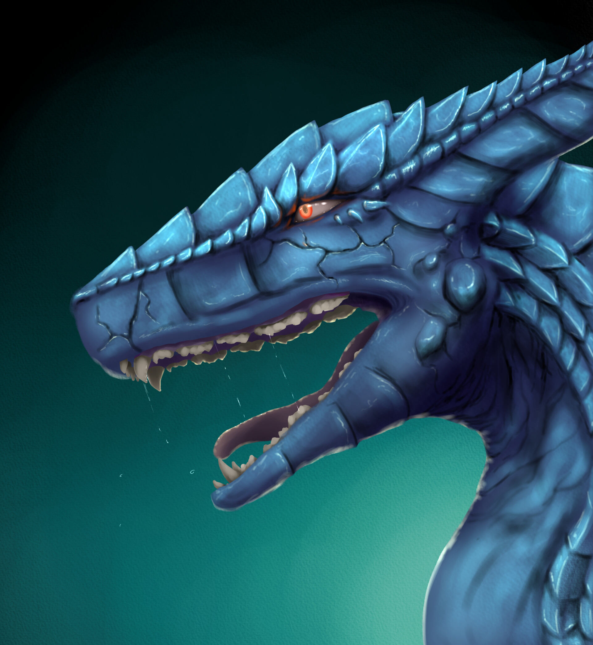 how to draw a diamond dragon