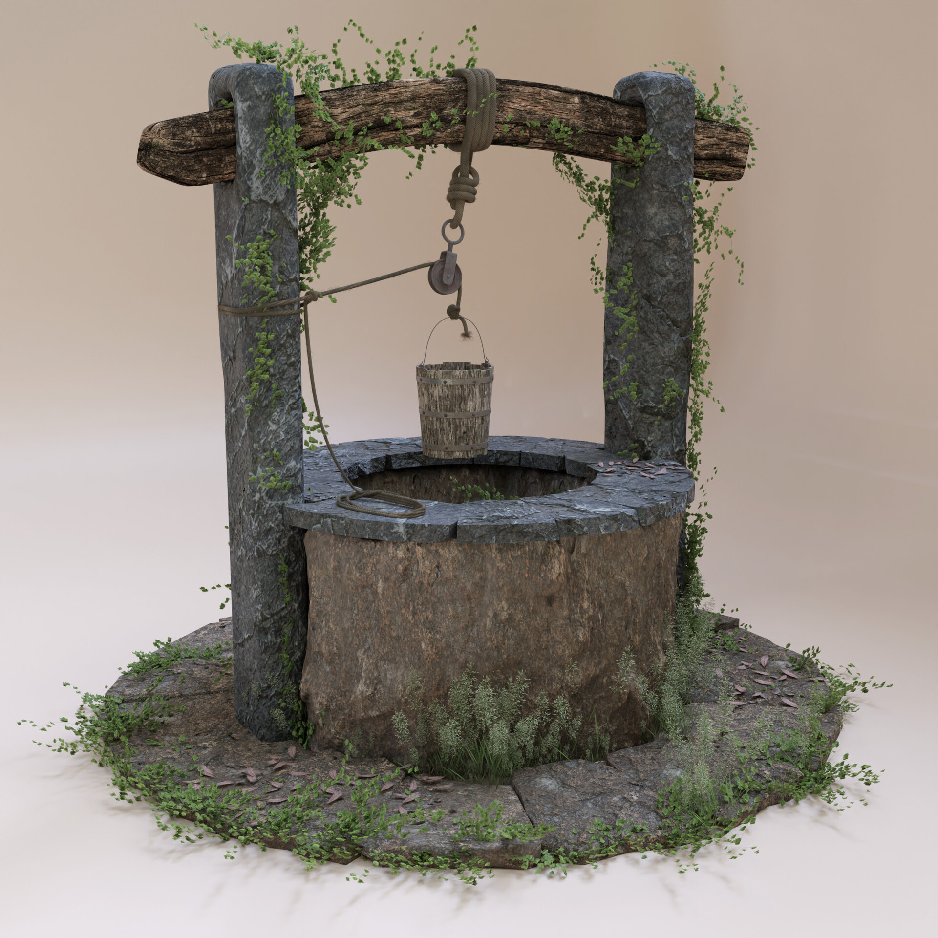 ArtStation - Water Well