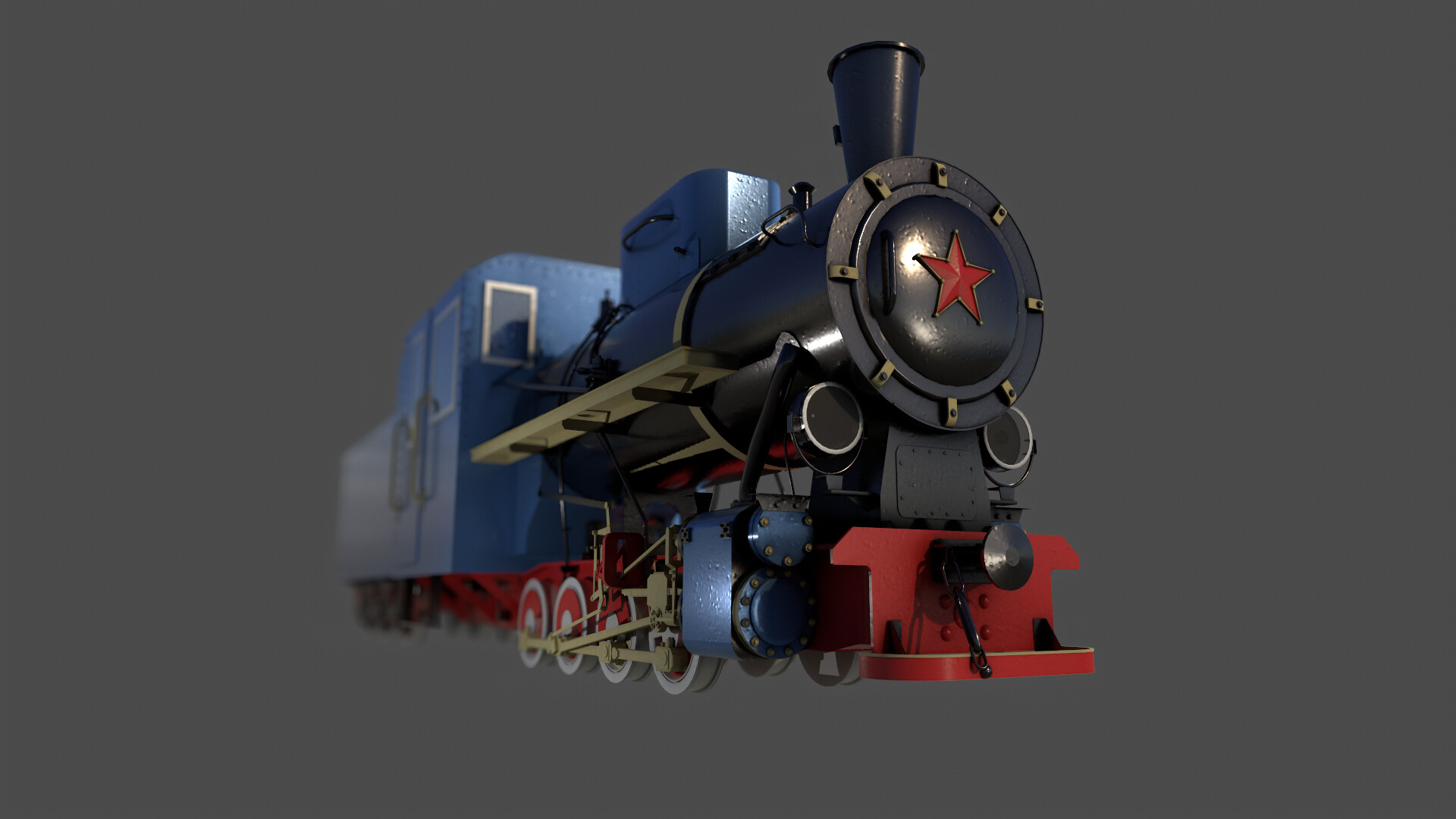 ArtStation - Locomotive Kp4-483