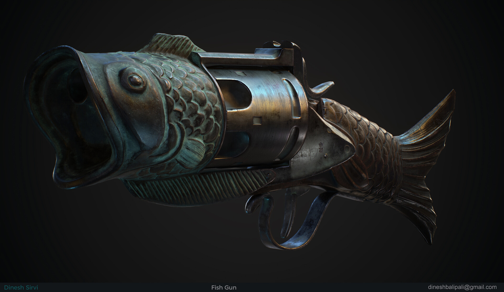 Dinesh sirvi - Fish gun