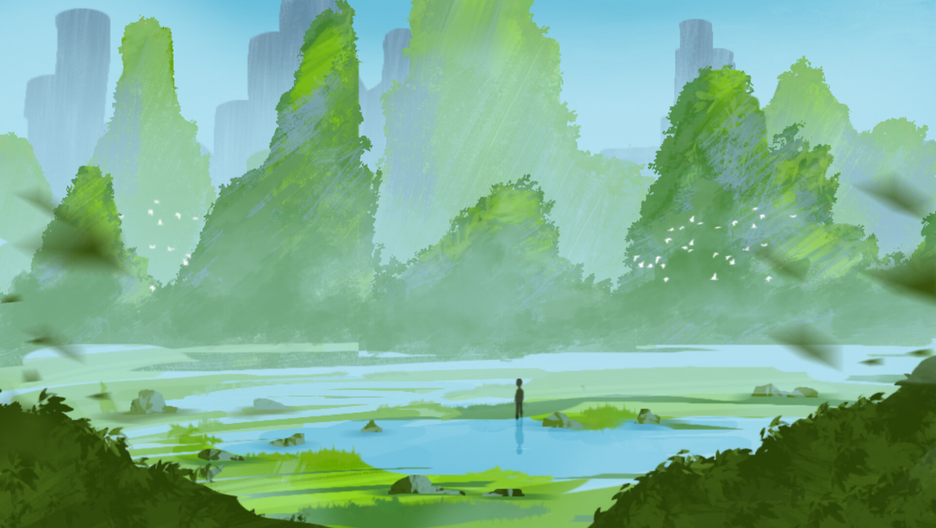 Artstation Login Interface Qian Wei Environment