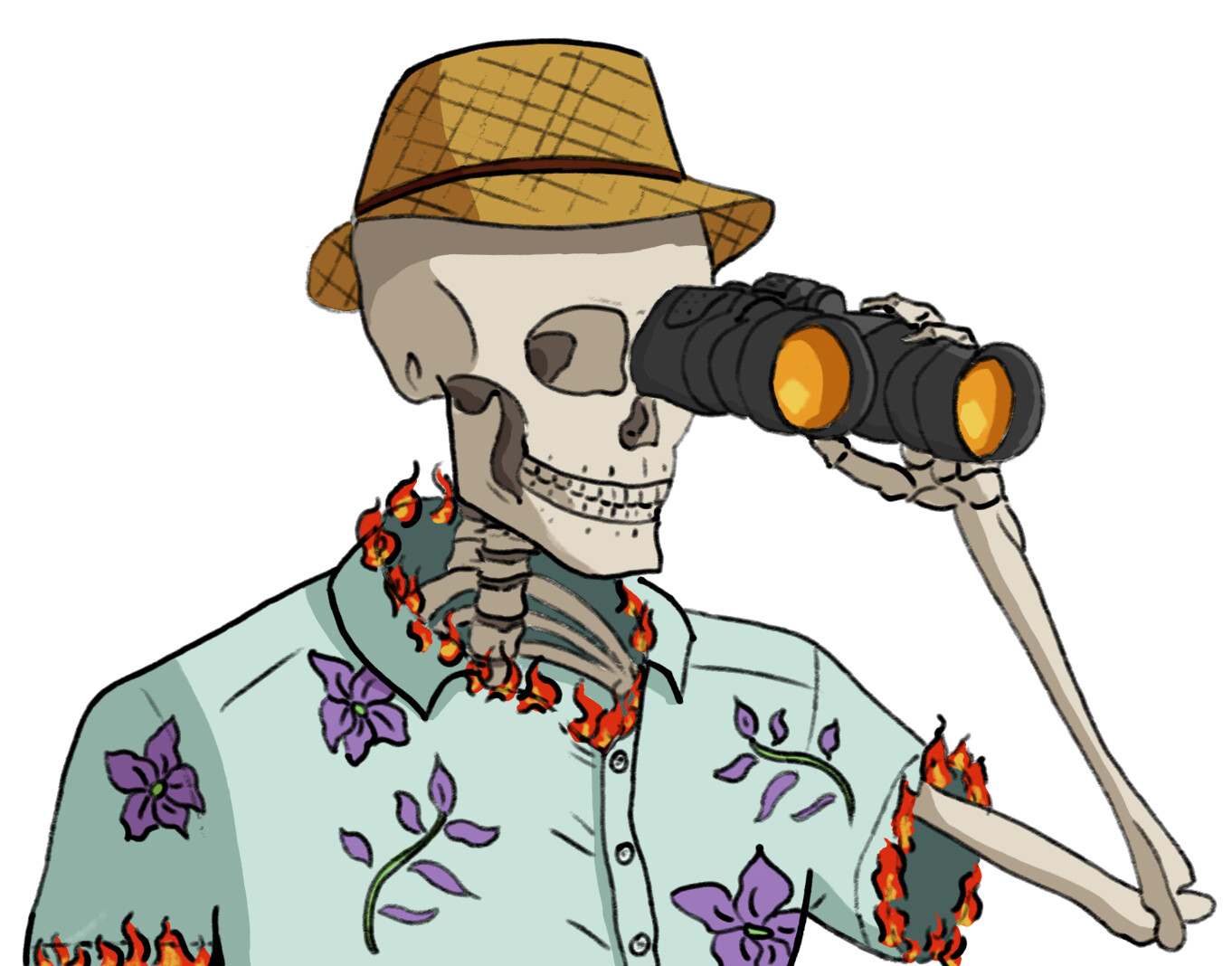 ArtStation - Skeleton Tourist