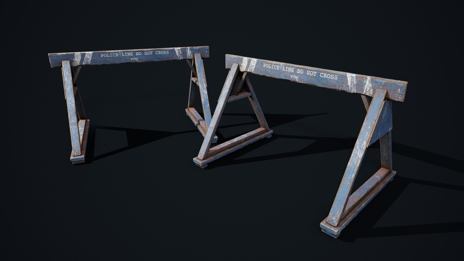 ArtStation - Police Barrier (In-depth Tutorial)