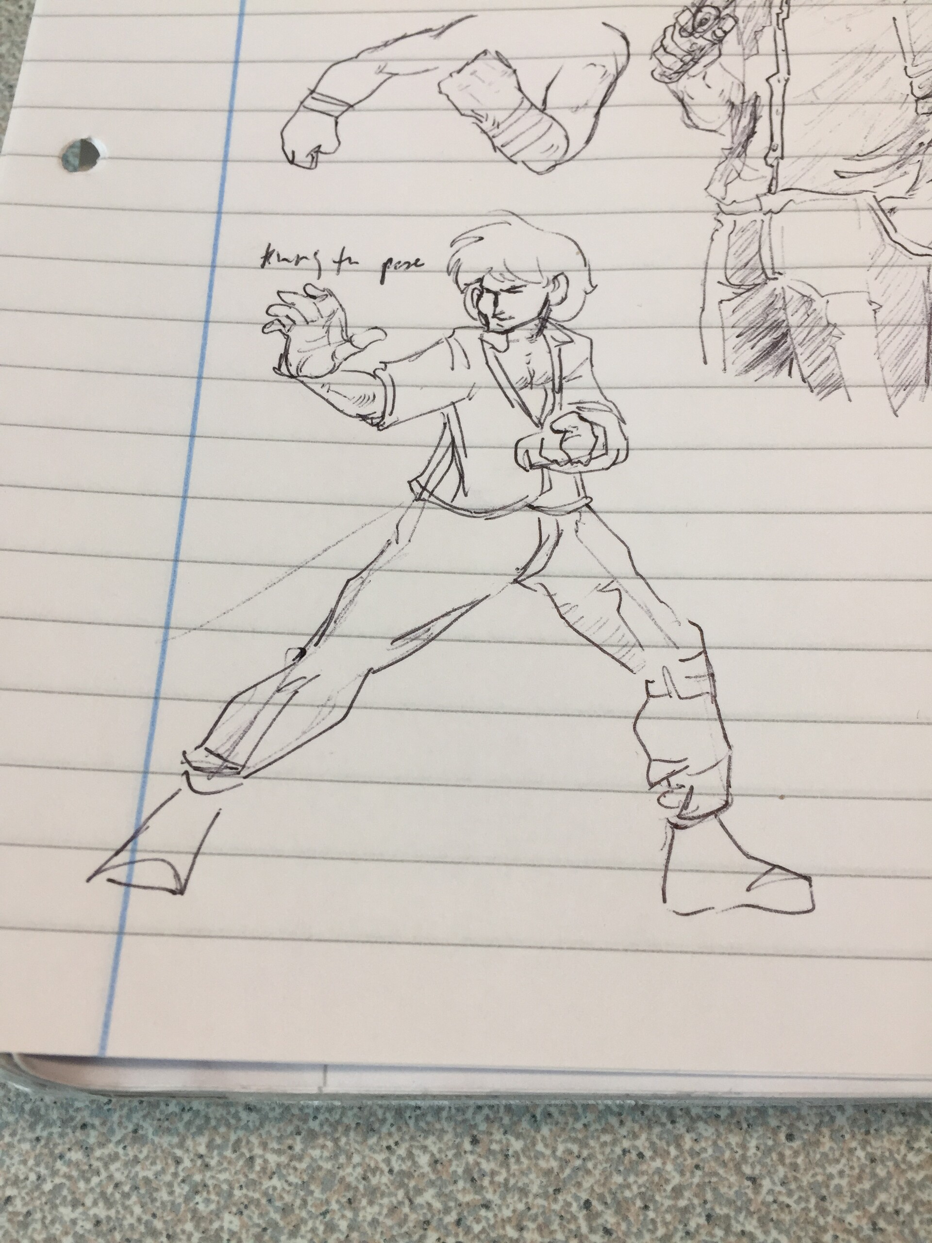 ArtStation - Sketches in Biro