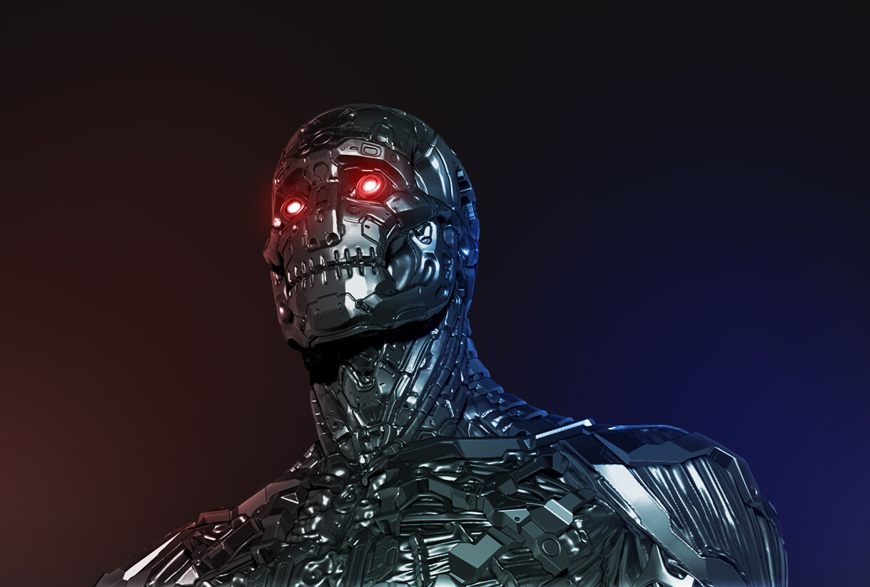 ArtStation - Cyborg Model - Ugly Walker
