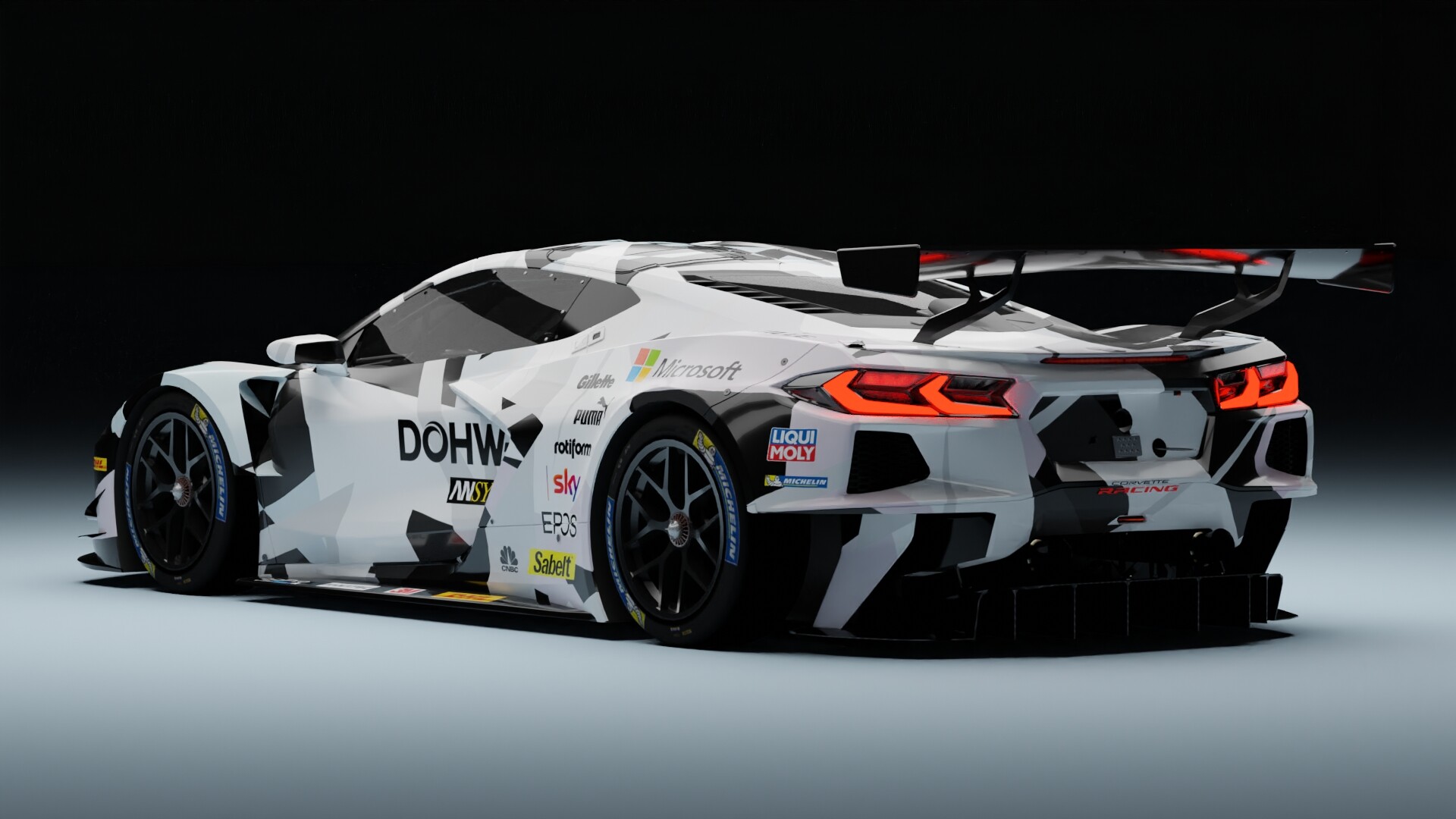 ArtStation - Chevrolet C8R DOHWA livery