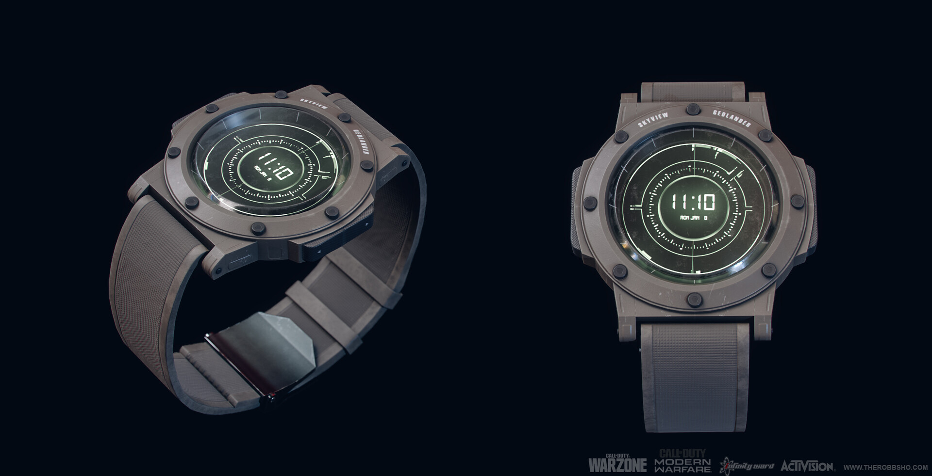Robb Shoberg - Warzone, Modern Warfare Watches