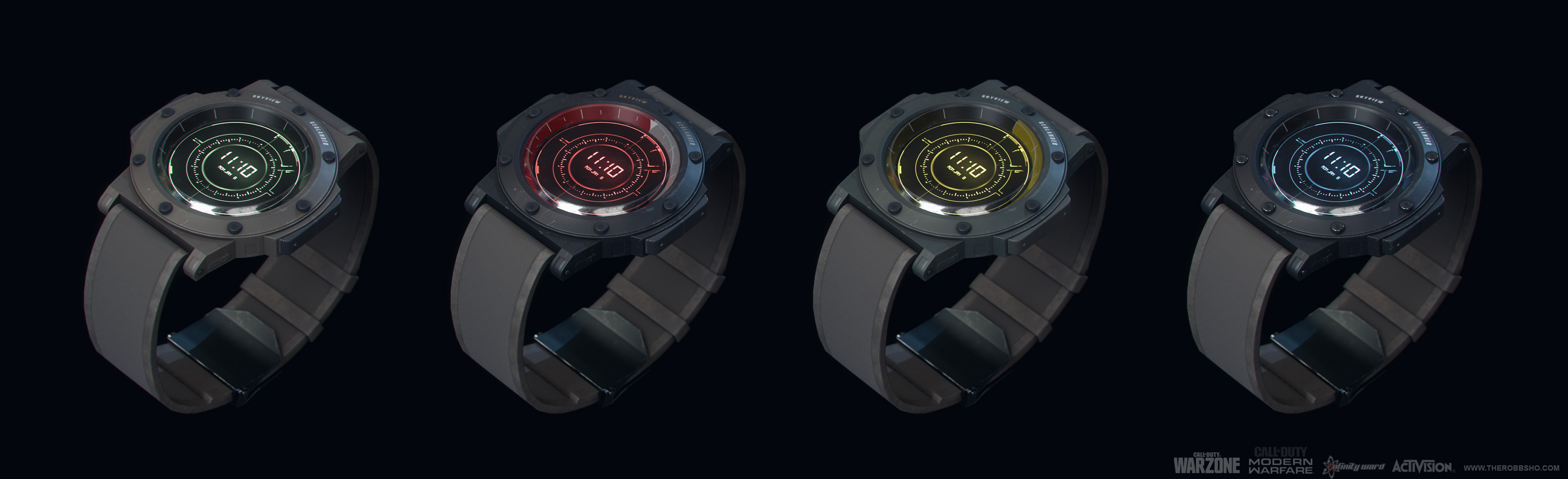 Robb Shoberg - Warzone, Modern Warfare Watches