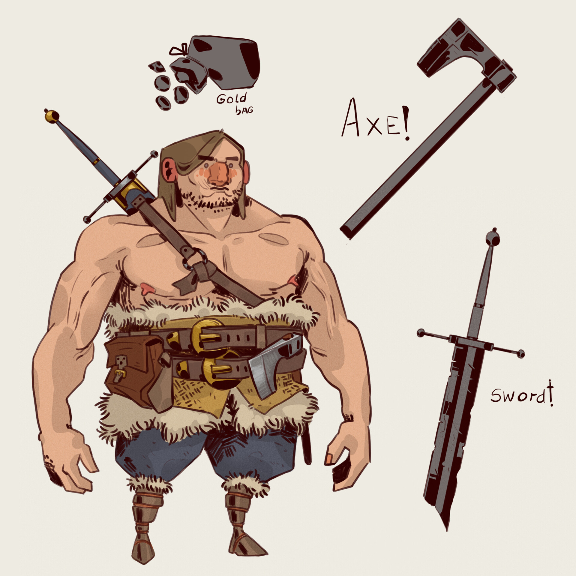 ArtStation - Barberian - D&D Commission