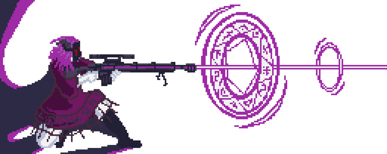 ArtStation - Sniper concept with ingame concept sprites