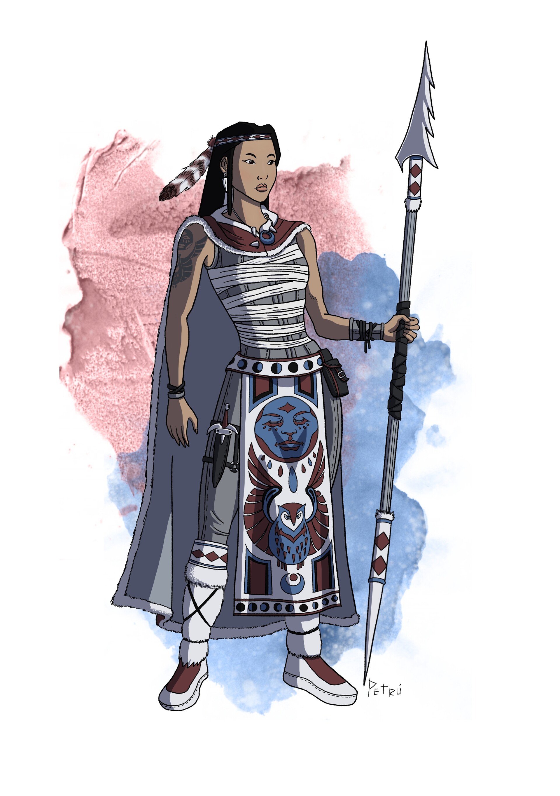 ArtStation - Kadlu, Human Druid (Comission)