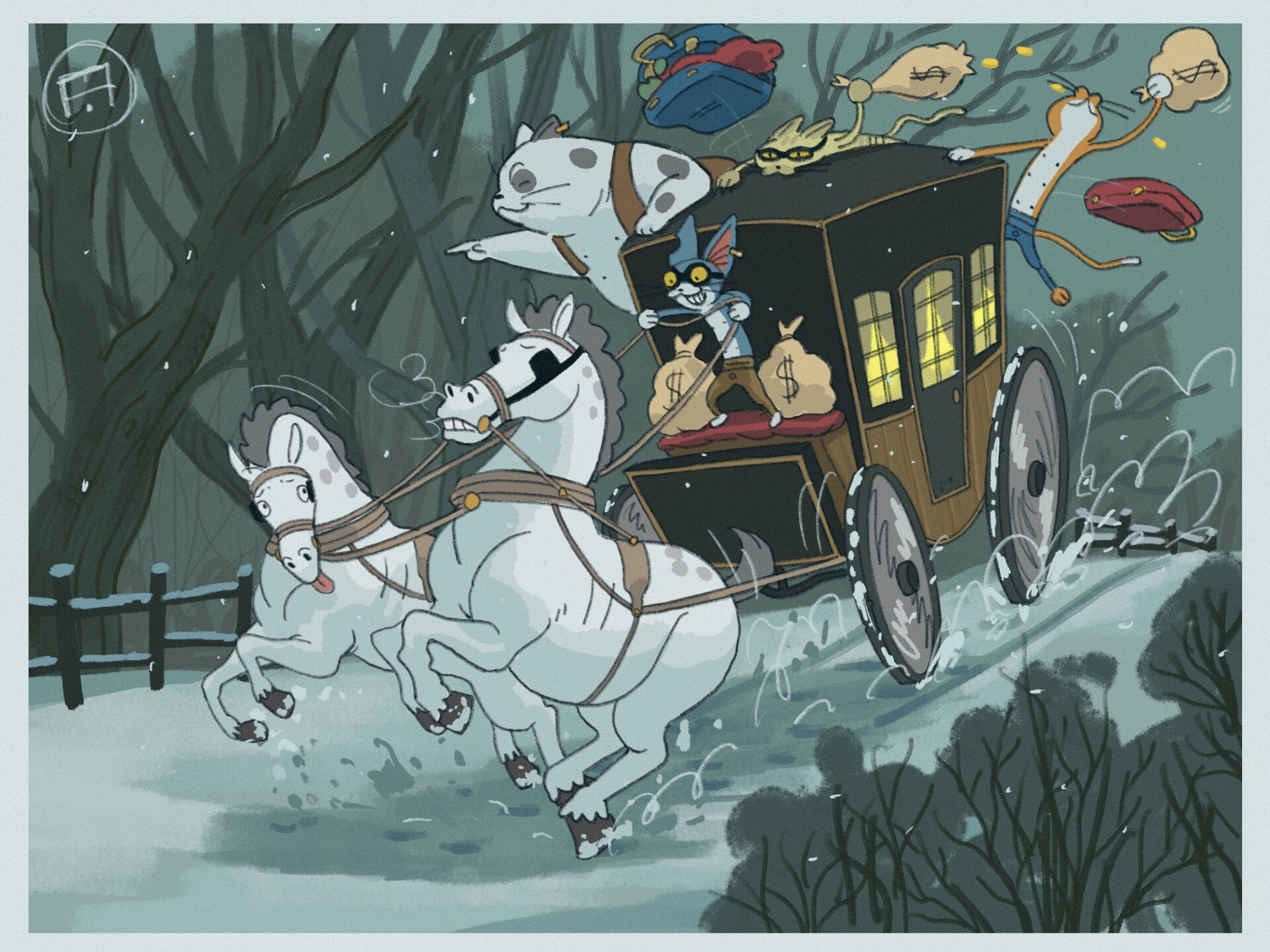 ArtStation - Cat burglars