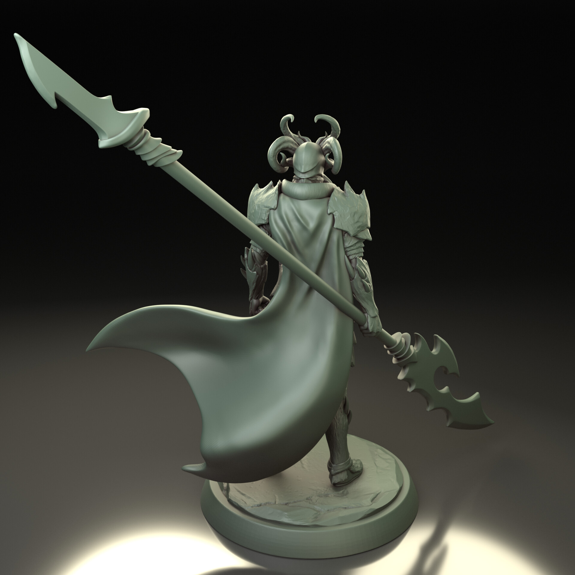 Gabriel Senaubar - Dragon Rider - miniature