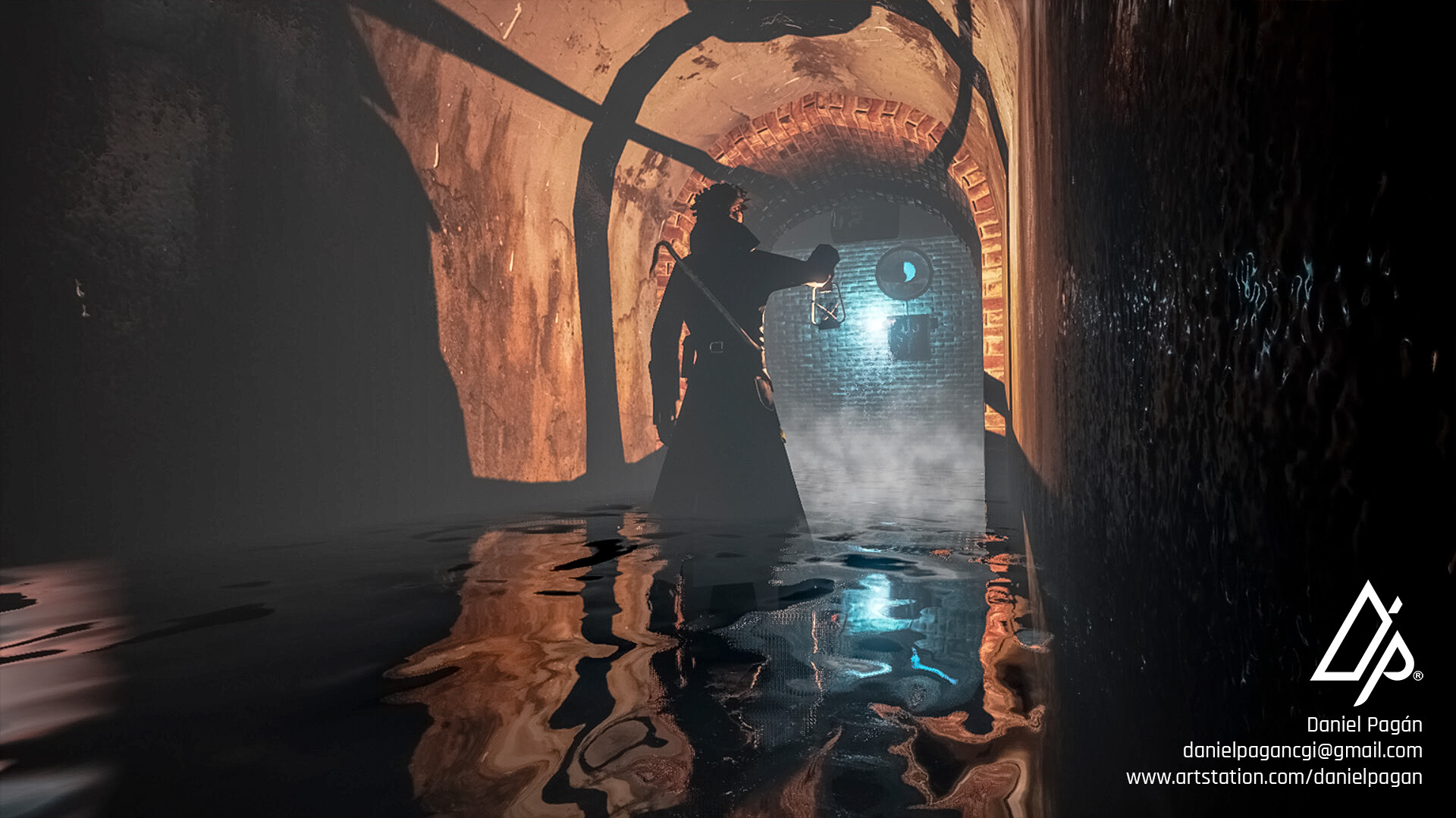 Daniel Pagán - Character for videogame. Inspired by Bloodborne.