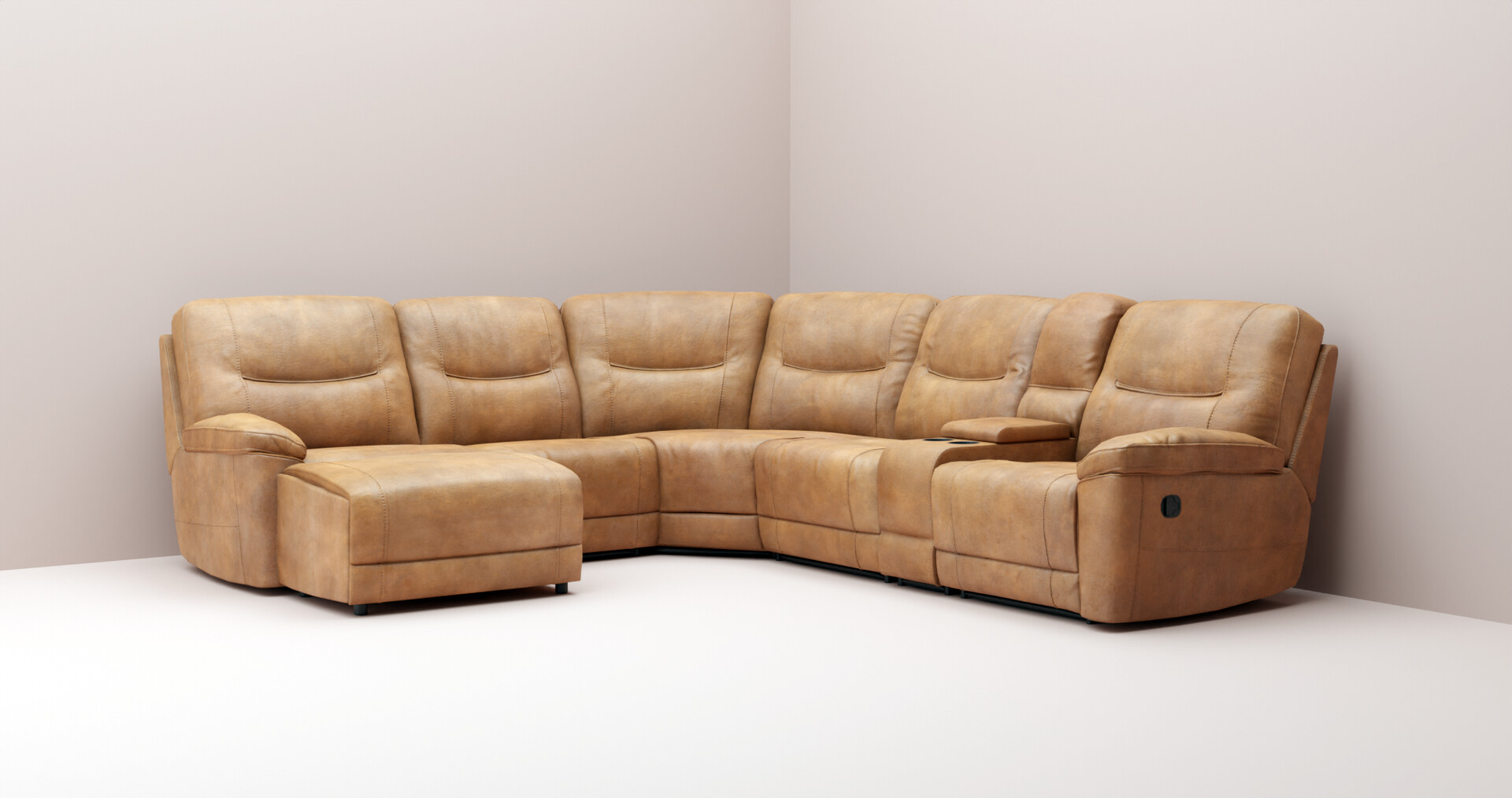 ArtStation - Realistic Corner Sofa model texture and render as AR ready ...