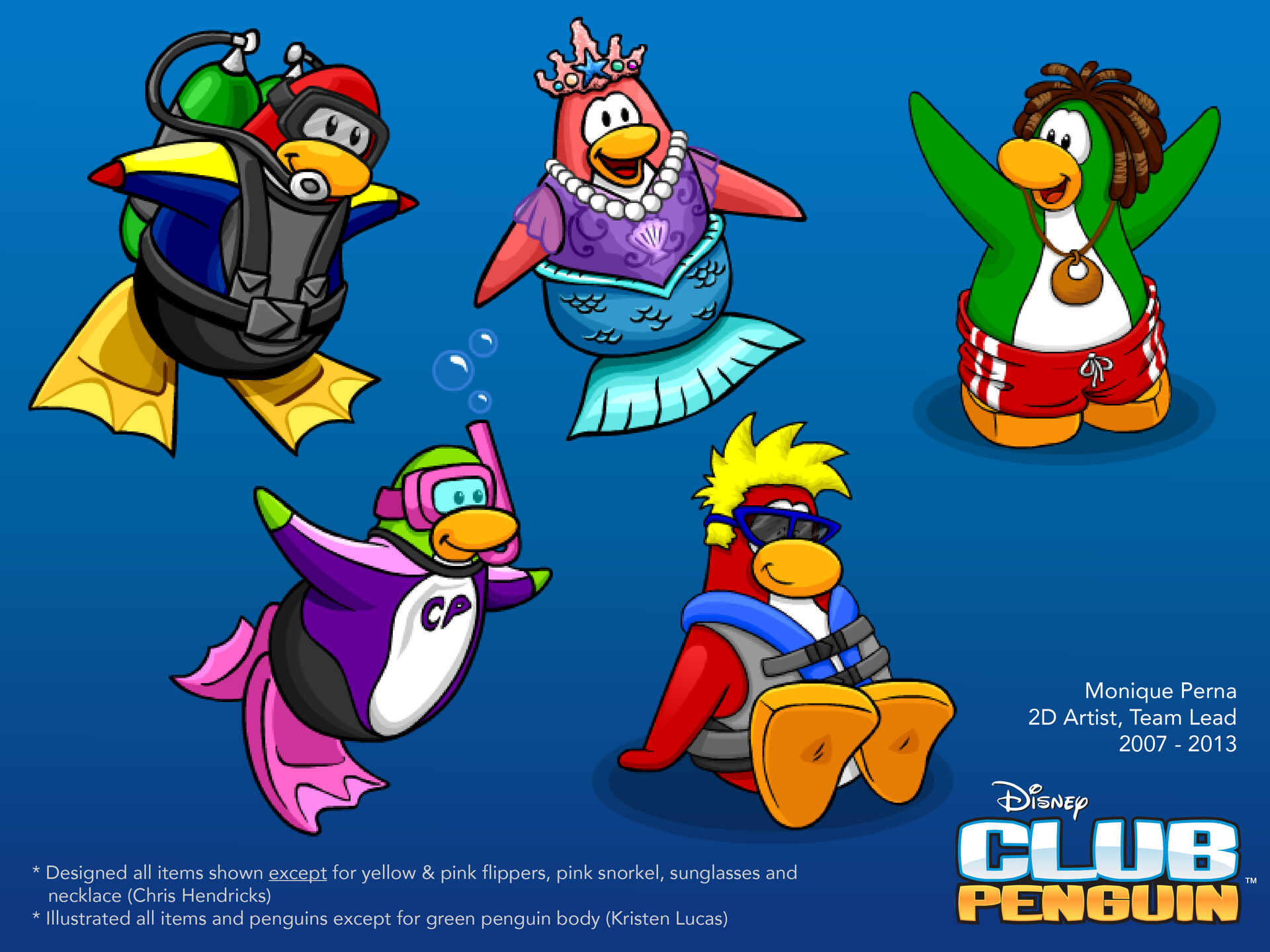 Pink Penguin Club Penguin