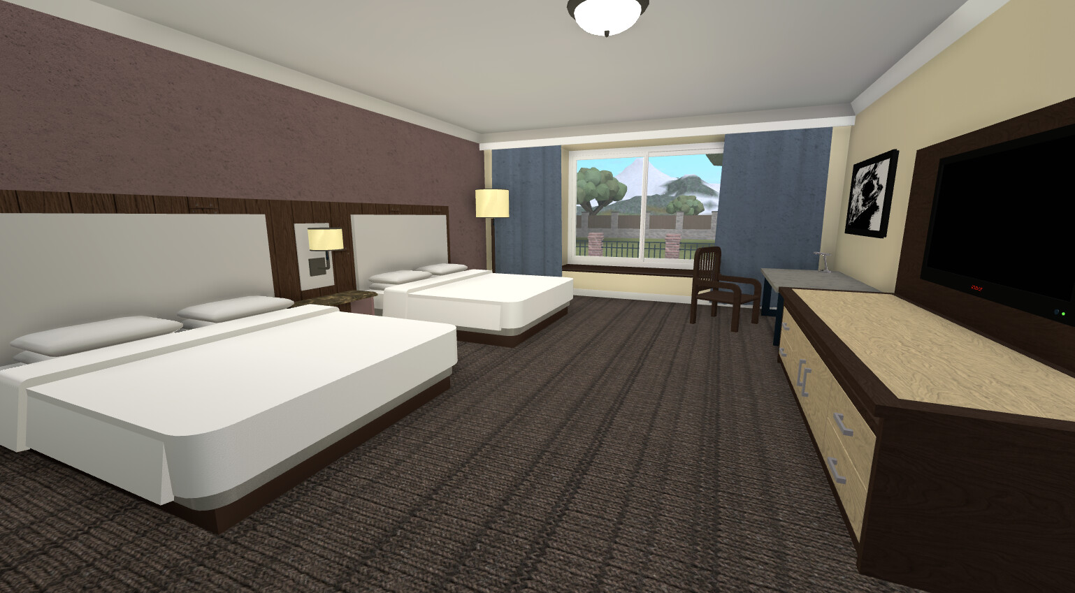 ArtStation - Hotel Rooms