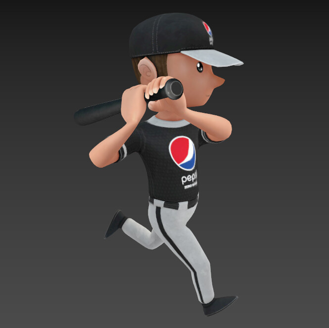 ArtStation - Baseball 3D Character