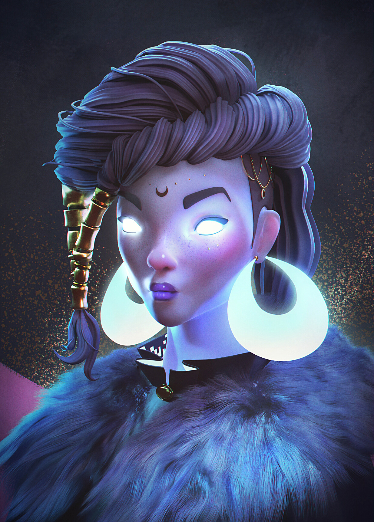 ArtStation - Pale moon