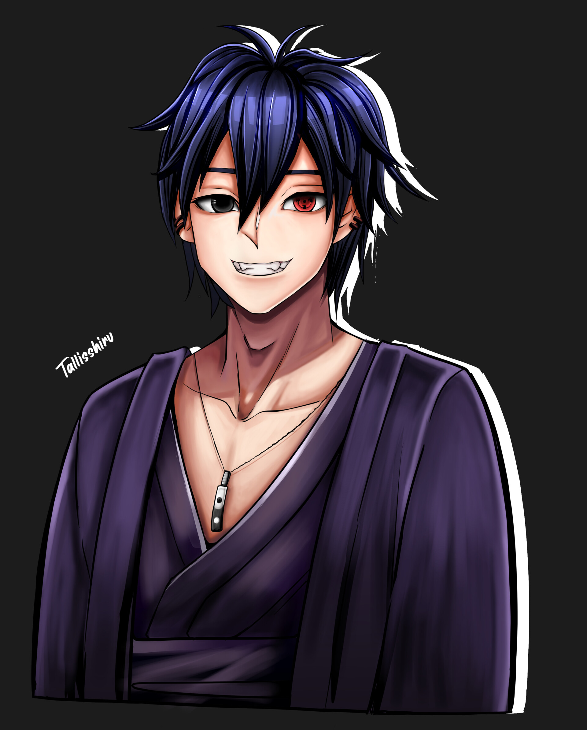 ArtStation - Fanart para Sasuke_L Vtuber da twitch