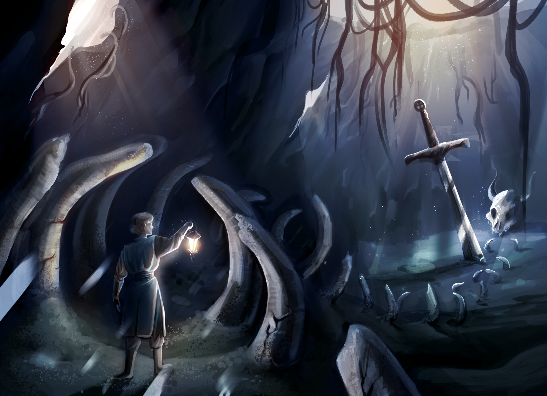 ArtStation - Monster Cave