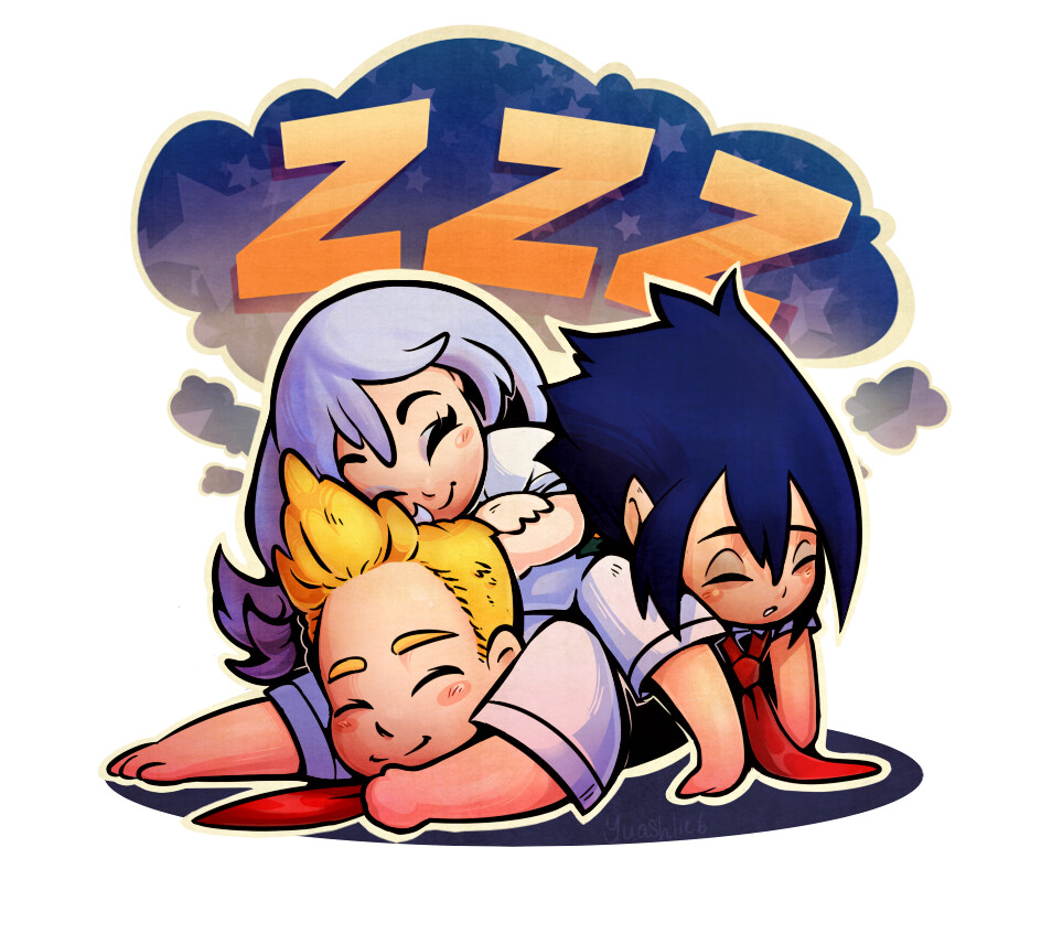 ArtStation - The Big Chibi Three Nap