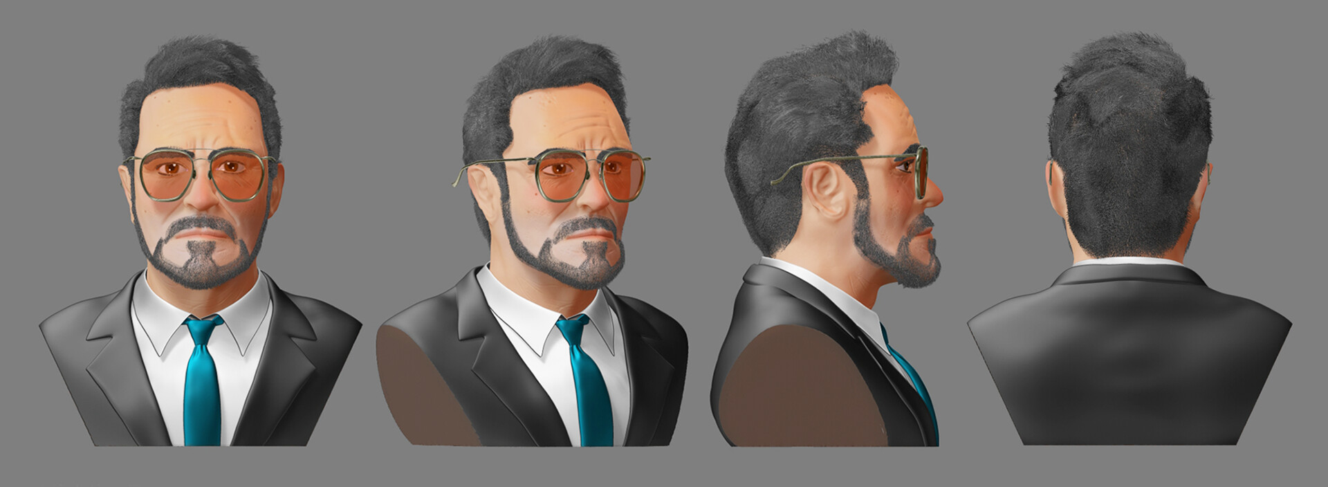 ArtStation - Tony Stark - Facial Sculpt