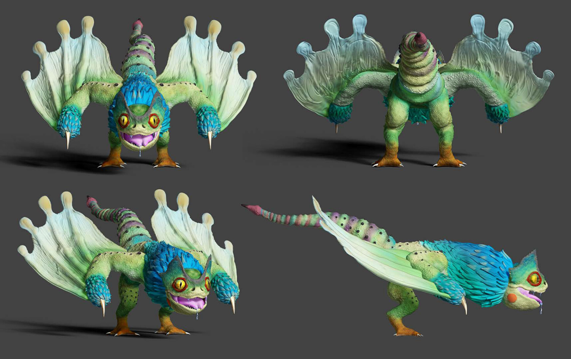 Kirklin Enns - Creature Sculpt - Pukei-Pukei