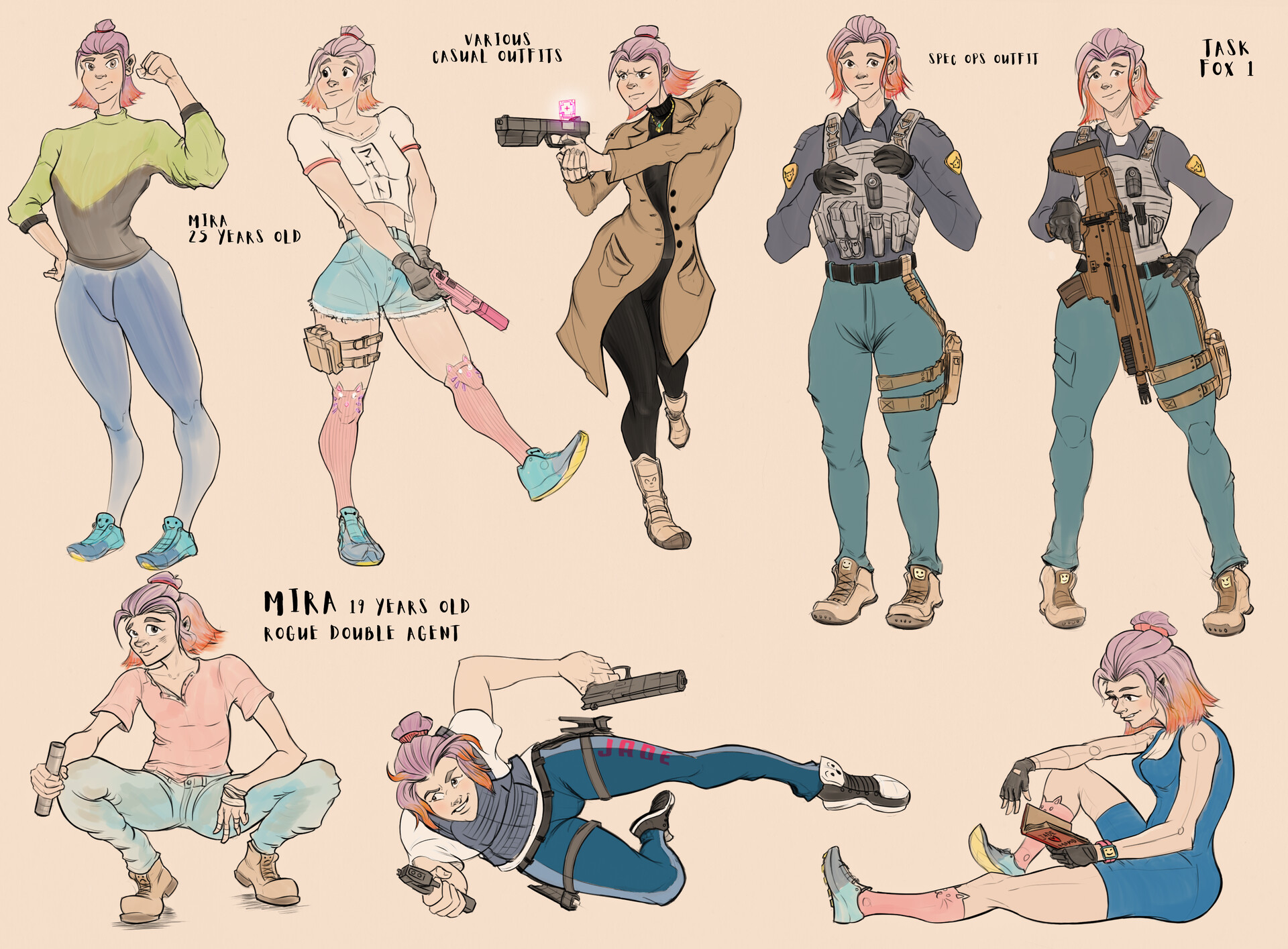 ArtStation - Original Character Design - Mira